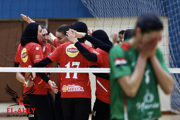 «سيدات طائرة الأهلي إلى نصف نهائي كأس مصر الأهلى كوم
